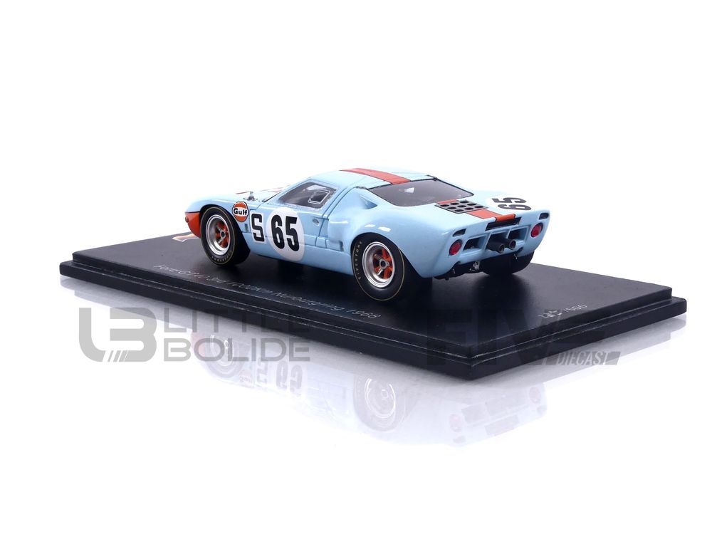 SG817 – SPARK 1/43 - FORD GT40 - Nurburgring 1968 - Five Diecast