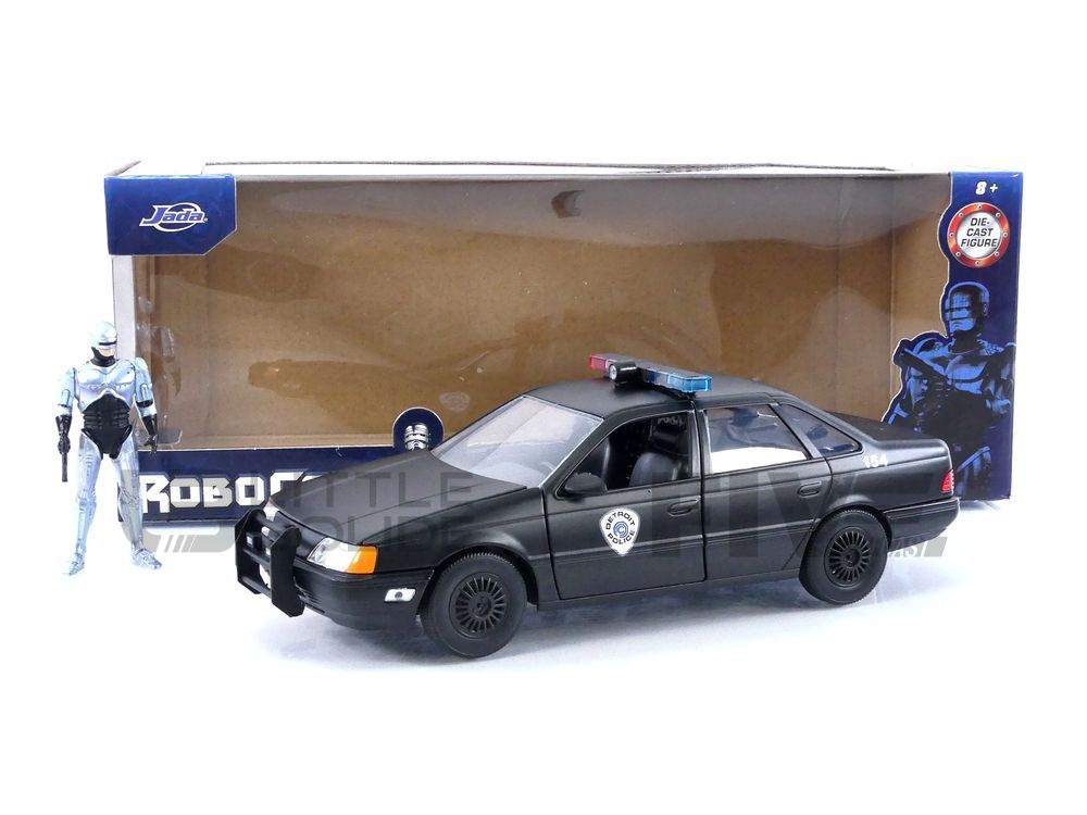 33743BK – JADA TOYS 1/24 - FORD Taurus - with Robocop Figure - 1986 ...