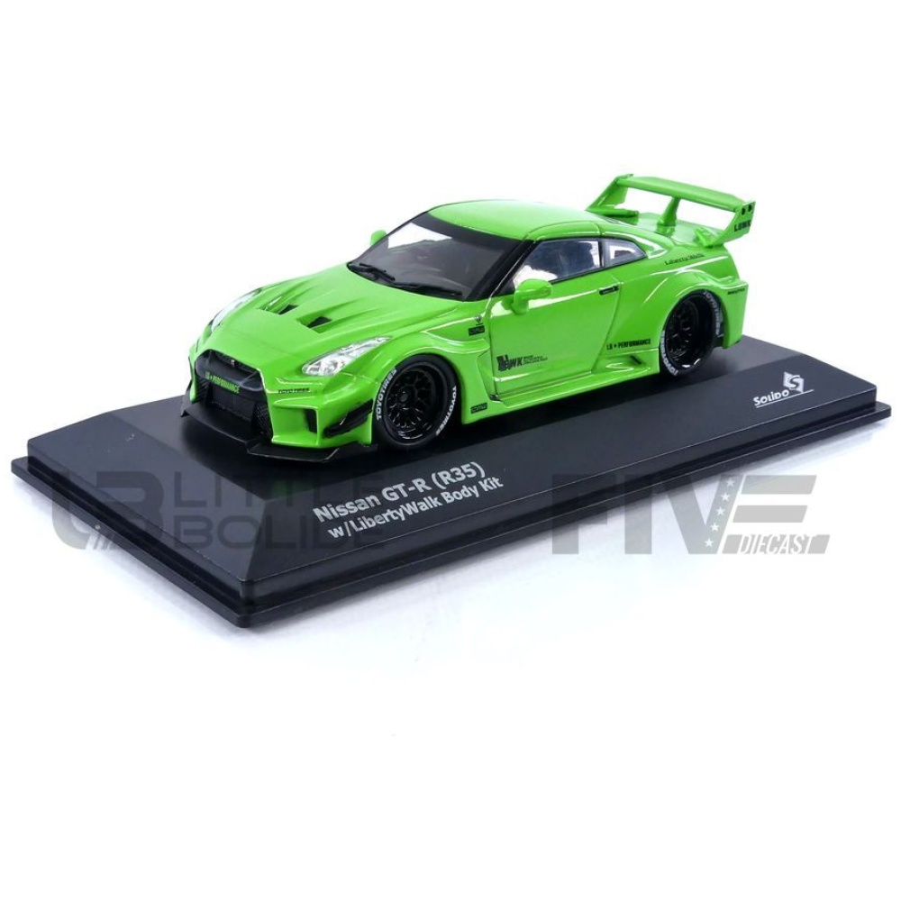 S4311207 – SOLIDO 1/43 - NISSAN GT-R (R35) LBWK - Five Diecast