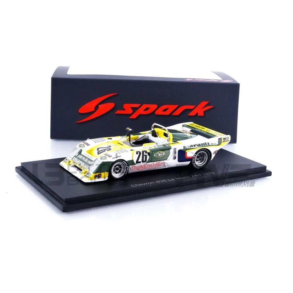 SPARK 1/43 - CHEVRON B36 - Le Mans 1979 - Five Diecast