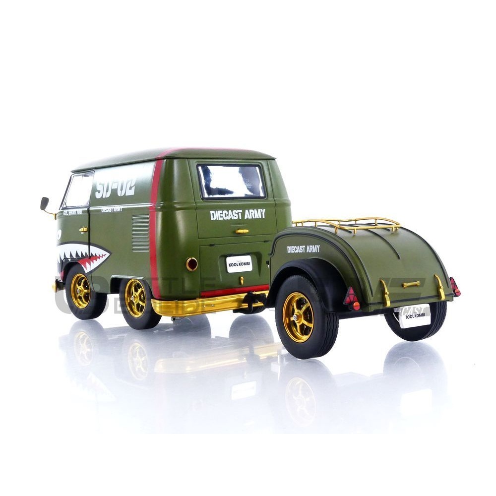 S1810901 – SOLIDO 1/18 - VOLKSWAGEN Kool Kombi Army Fighter - 1950 ...