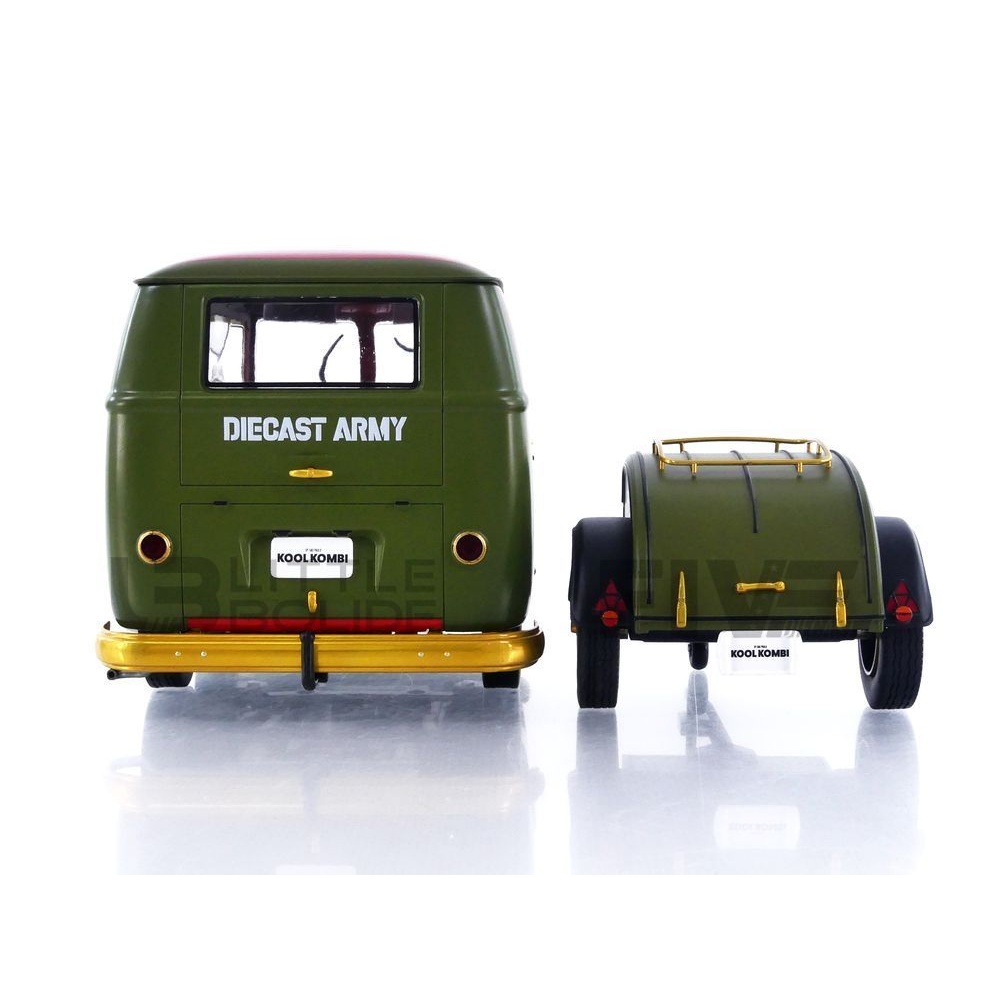 S1810901 – SOLIDO 1/18 - VOLKSWAGEN Kool Kombi Army Fighter - 1950 ...