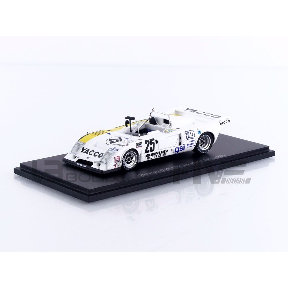 SPARK 1/43 - CHEVRON B36 - Le Mans 1980 - Five Diecast