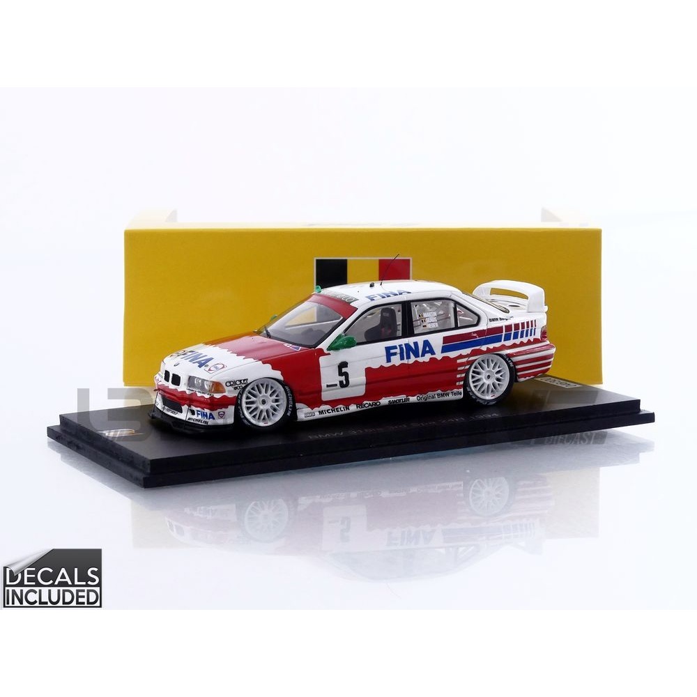 SB677 – SPARK 1/43 - BMW 318i - 3rd 24h Spa 1994 - Five Diecast