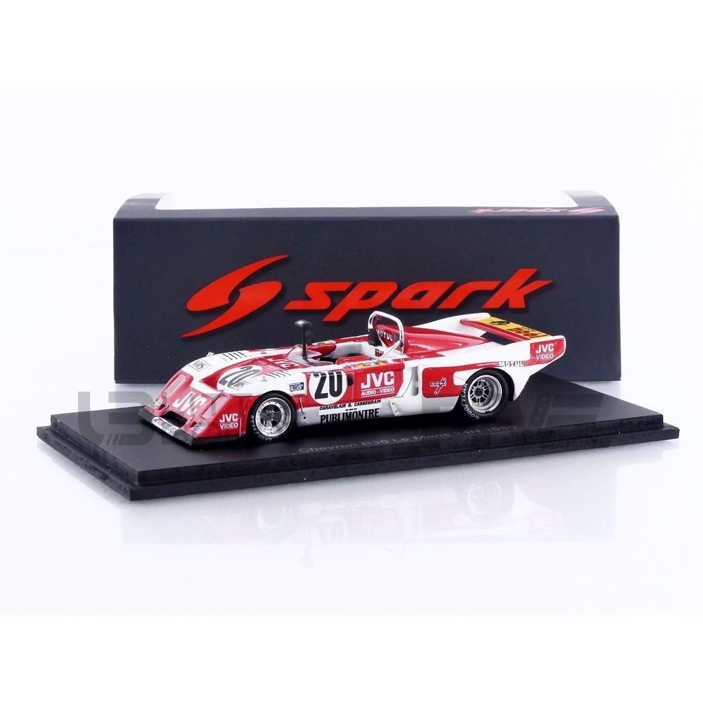 S9421 – SPARK 1/43 - CHEVRON B36 - 24h Le Mans 1980 - Five Diecast