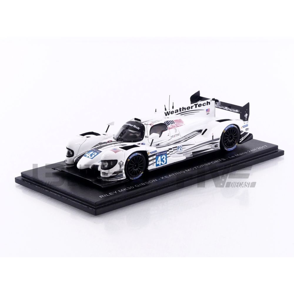 SPARK 1/43 - RILEY MK30 Gibson LMP2 - Le Mans 2017 - Five Diecast