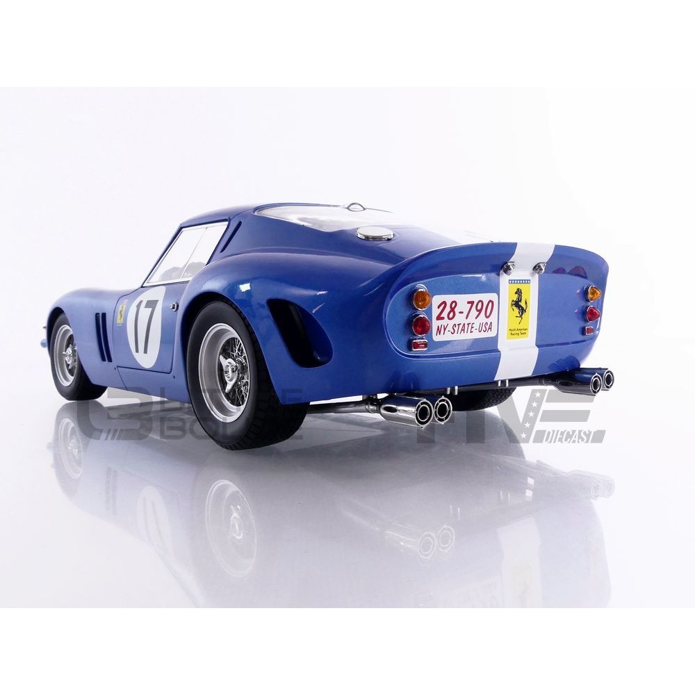 120122-17BL – KK SCALE MODELS 1/12 - FERRARI 250 GTO - 24h Le Mans 1962 ...