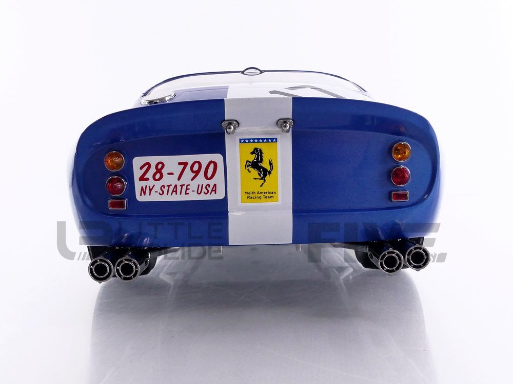 120122-17BL – KK SCALE MODELS 1/12 - FERRARI 250 GTO - 24h Le Mans 1962 ...