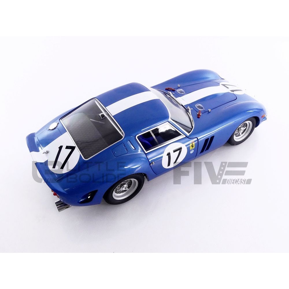 120122-17BL – KK SCALE MODELS 1/12 - FERRARI 250 GTO - 24h Le Mans 1962 ...