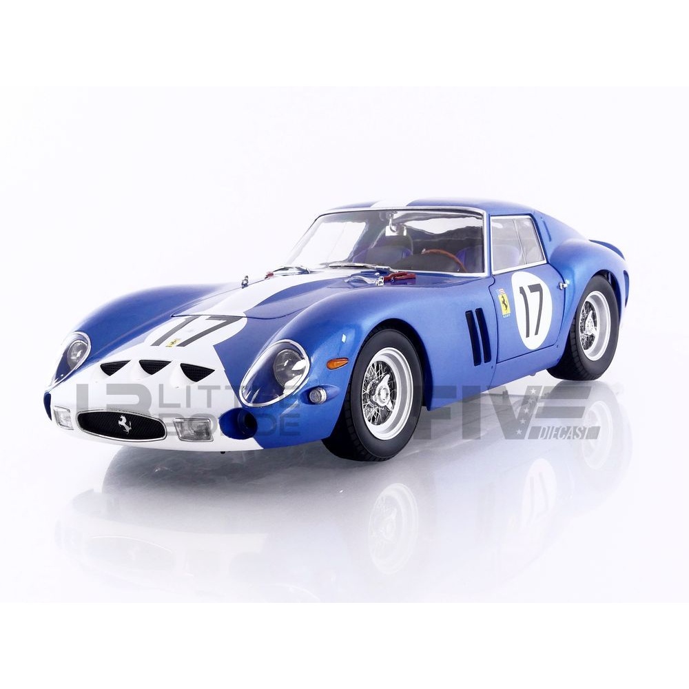 120122-17BL – KK SCALE MODELS 1/12 - FERRARI 250 GTO - 24h Le Mans 1962 ...