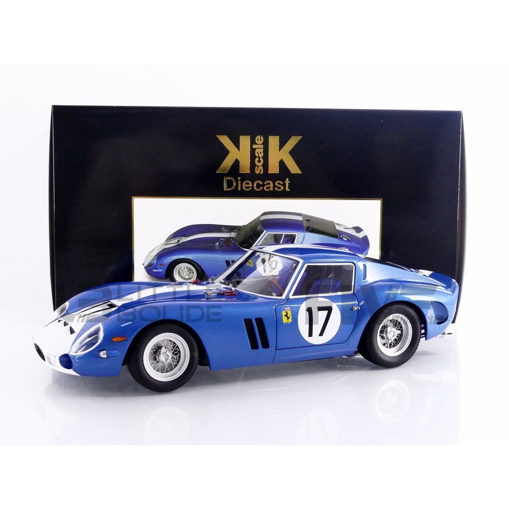 120122-17BL – KK SCALE MODELS 1/12 - FERRARI 250 GTO - 24h Le Mans 1962 ...