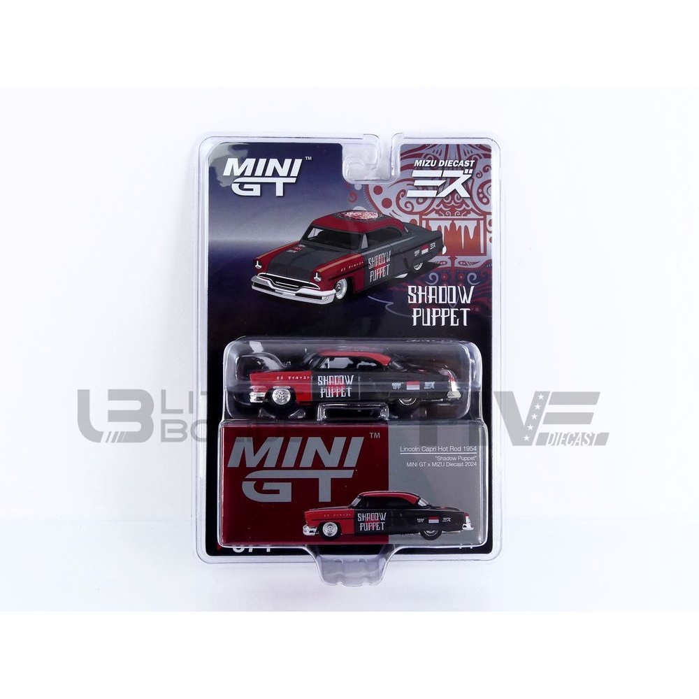 MGT00874-BL – MINI GT 1/64 - LINCOLN Capri Hot Rod Shadow Puppet - 1954 ...