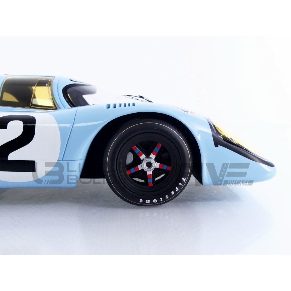 18DA71 – SPARK 1/18 - PORSCHE 917 K - Winner Daytona 1971 - Five Diecast