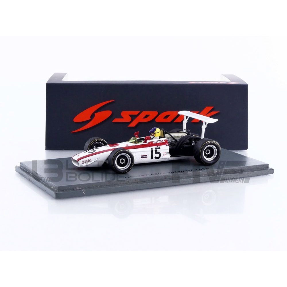 S6225 – SPARK 1/43 - HONDA RA301 - Italian GP 1968 (D. Hobbs) - Five ...