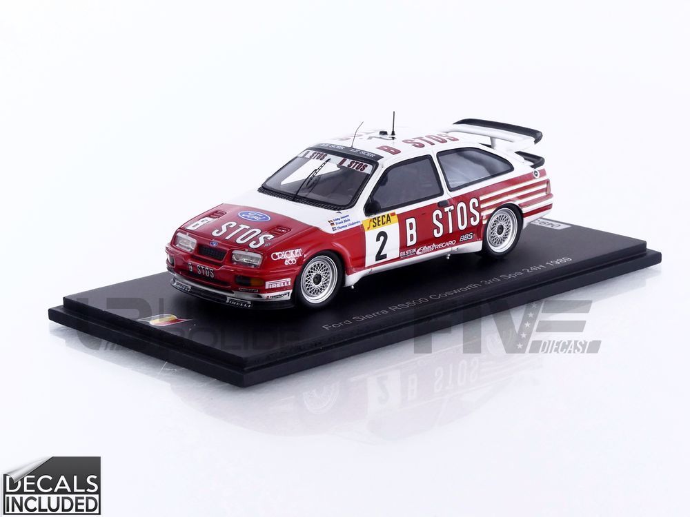 SPARK 1/43 - FORD Sierra RS500 - 3rd 24h Spa 1989 - Five Diecast