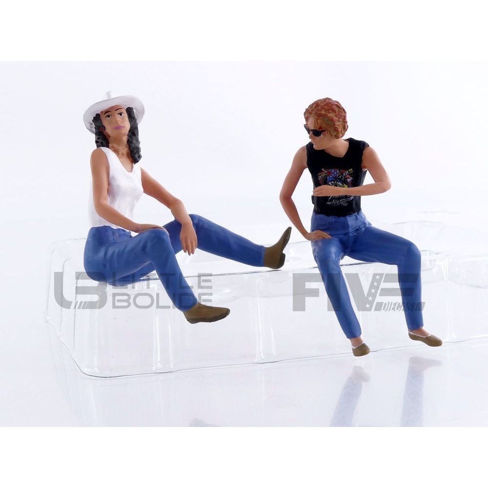 KKFIG025 – KK SCALE MODELS 1/18 - FIGURINES Thelma and Louise Figurine ...