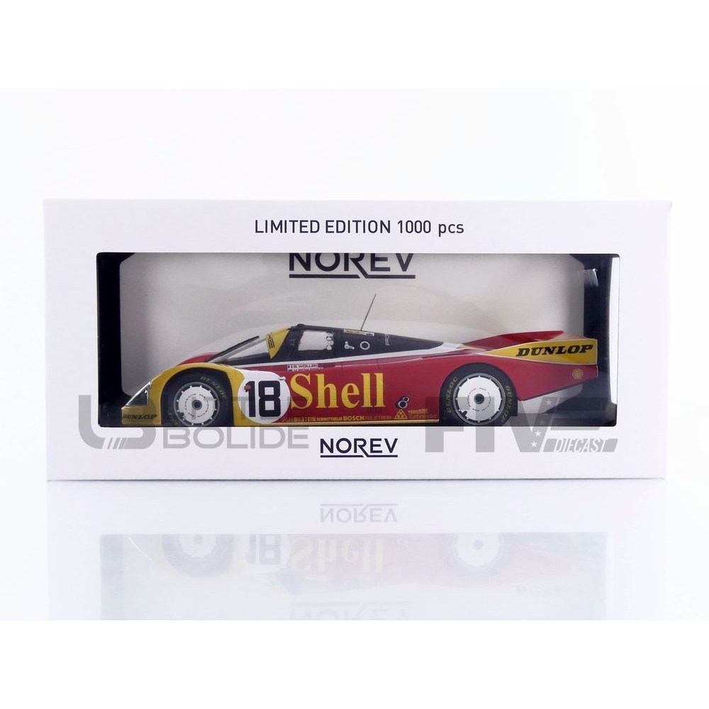 187414 – NOREV 1/18 - PORSCHE 962 C Shell - Le Mans 1988 - Five Diecast