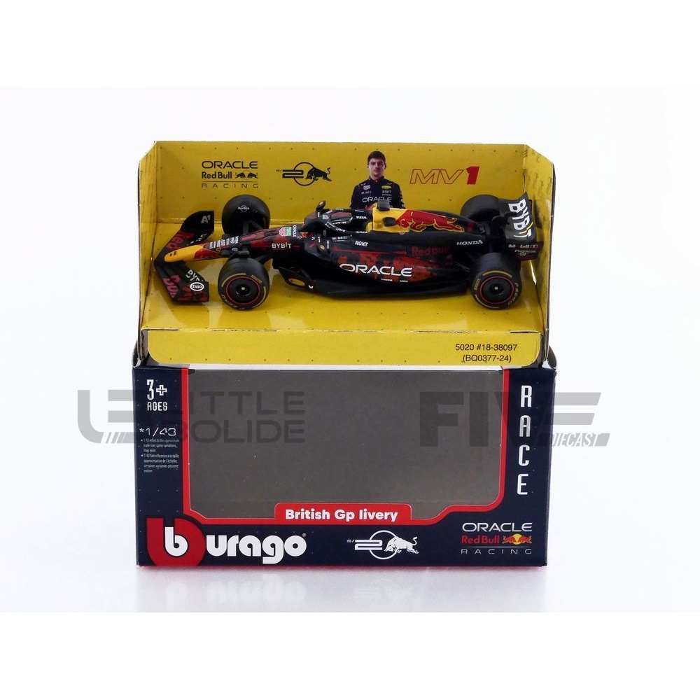 38097-V/1 – BBURAGO 1/43 - RED BULL RB20 - British GP 2024 (M ...