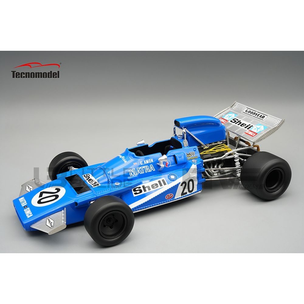 TM18218B – TECNOMODEL MYTHOS 1/18 - MATRA MS120B - 3rd Spanish GP 1971 ...