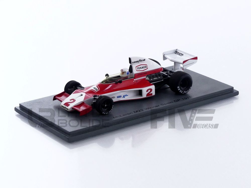 SPARK 1/43 - MCLAREN M23 - Winner Spain GP 1975 (J. Mass) - Five Diecast