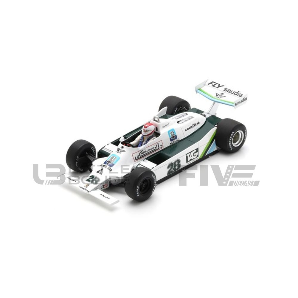 18S735 – SPARK 1/18 - WILLIAMS FW07 - Winner British GP 1979 (C ...