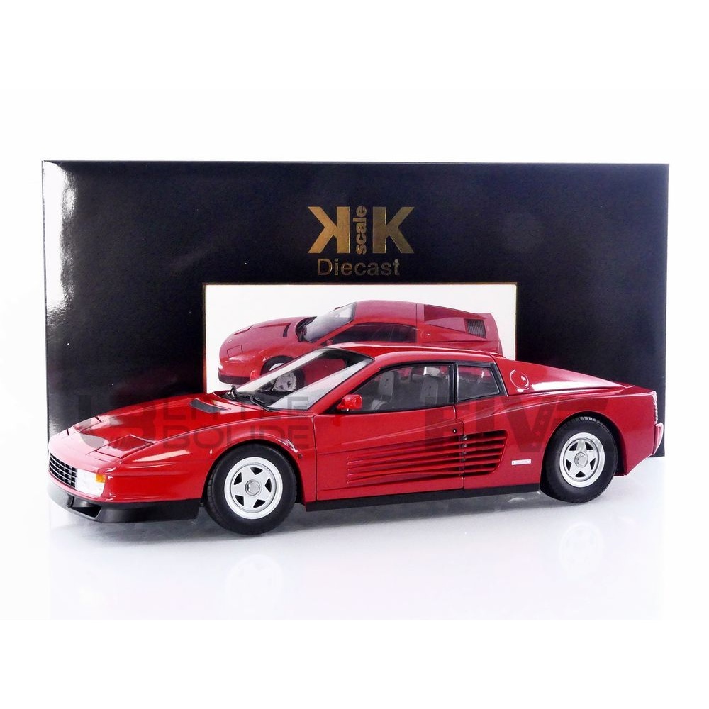 120201R – KK SCALE MODELS 1/12 - FERRARI Testarossa - 1986 - Five Diecast