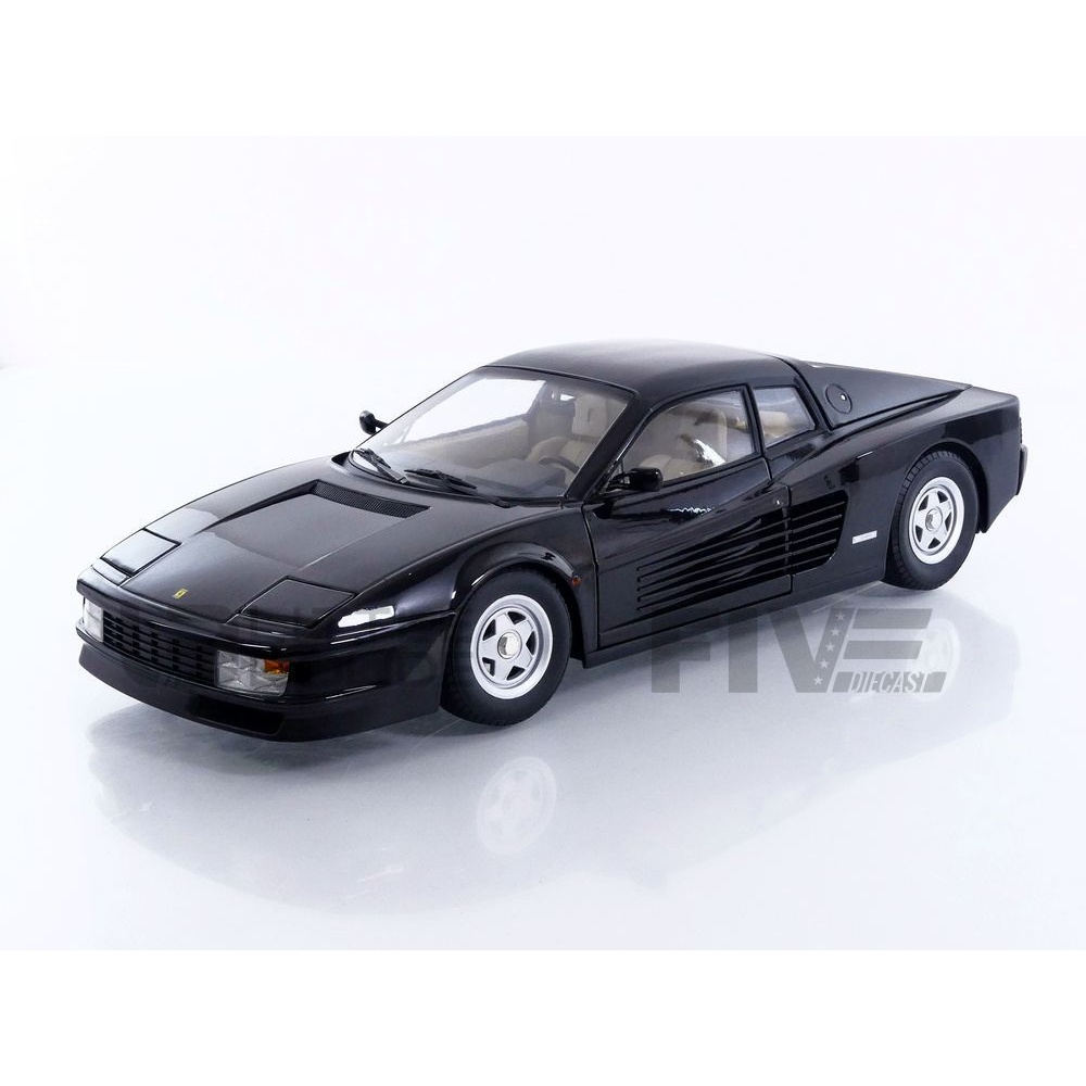 120202BK – KK SCALE MODELS 1/12 - FERRARI Testarossa - 1986 - Five Diecast
