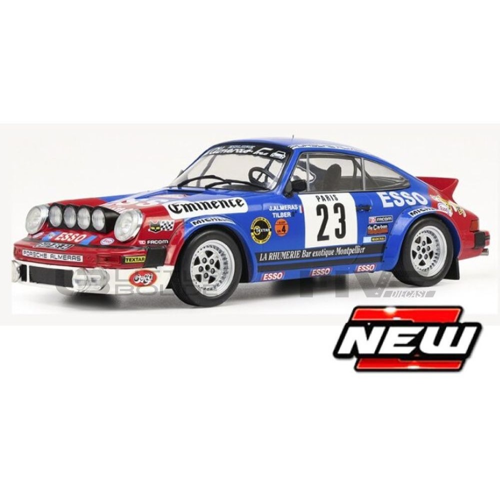 18RMC235 – IXO 1/18 - PORSCHE 911 SC Gr.4 - Rallye Monte Carlo 1981 ...