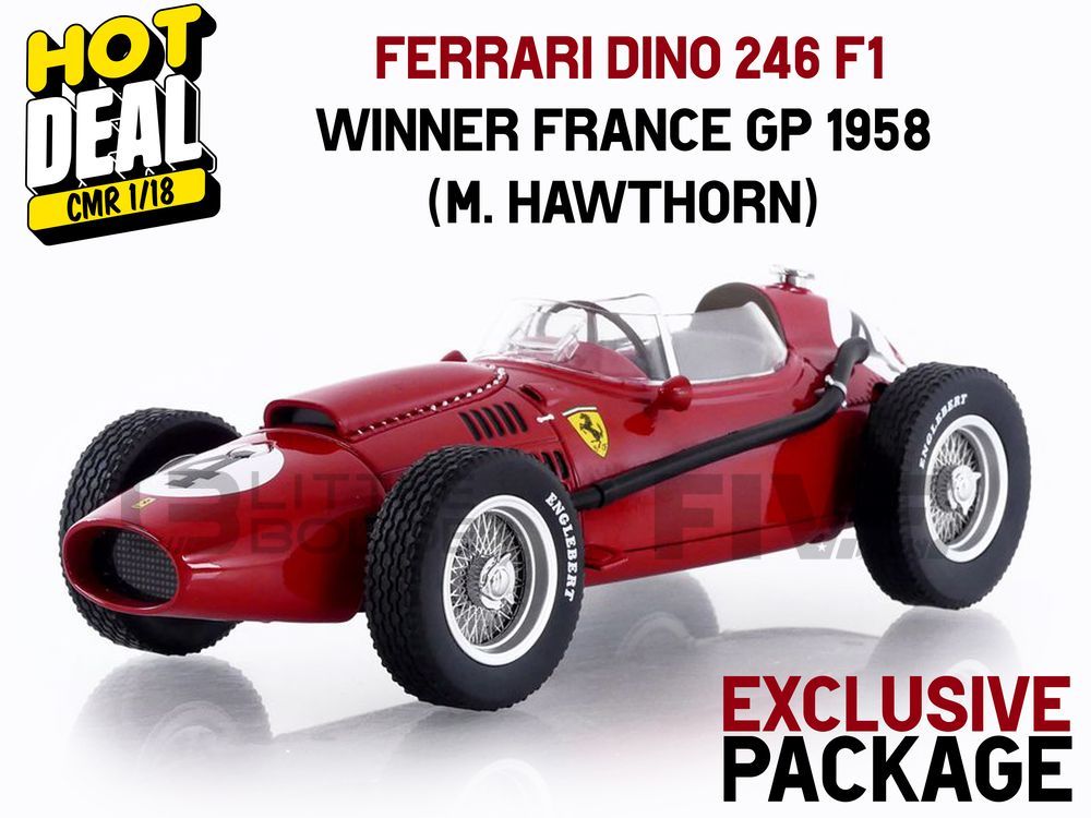 PK CMR140 56 60 64 – CMR 1/18 - FIAT 642 RN2 Bartoletti + 3x Ferrari ...