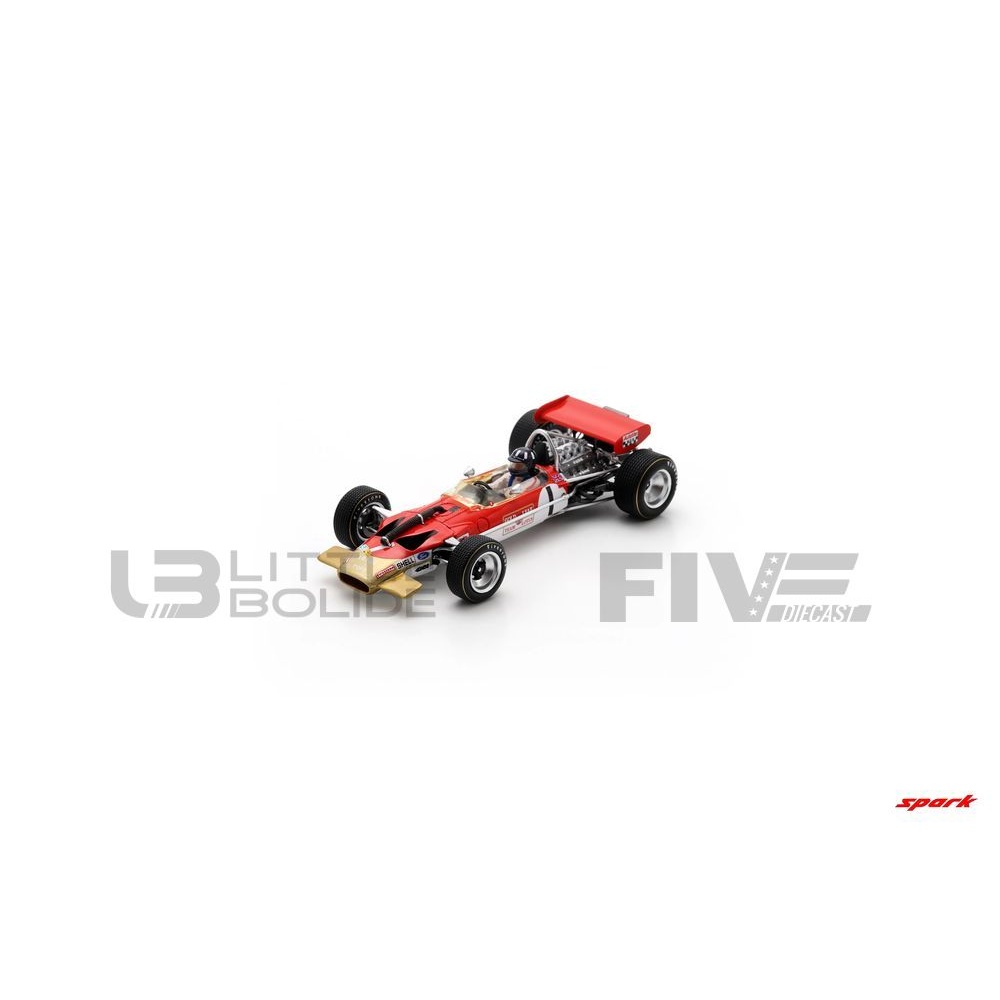 S6379 – SPARK 1/43 - LOTUS 49B - 4th German GP 1969 (G. Hill) - Five ...