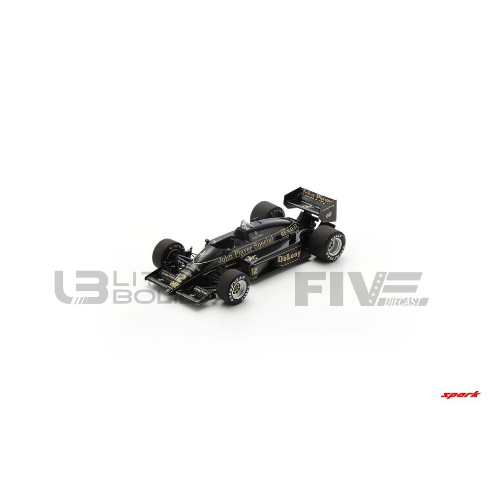 S7155 – SPARK 1/43 - LOTUS 98T - Winner US GP 1986 (A. Senna) - Five ...
