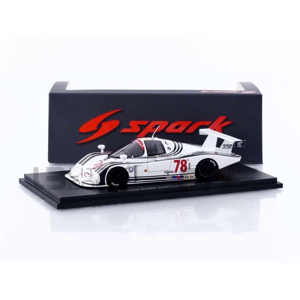 S8225 – SPARK 1/43 - ECOSSE C285 - 24h Le Mans 1986 - Five Diecast