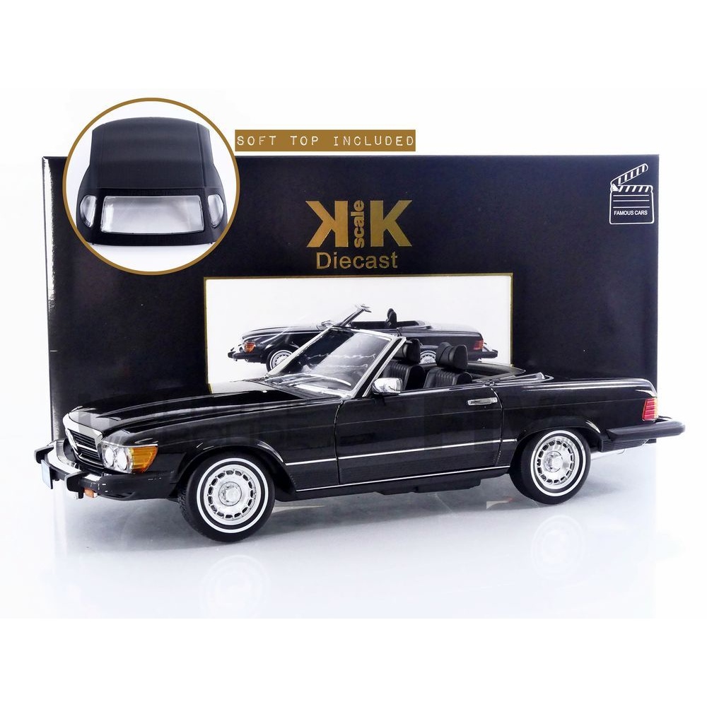120262BK – KK SCALE MODELS 1/12 - MERCEDES-BENZ 450 SL R107 - 1985 ...