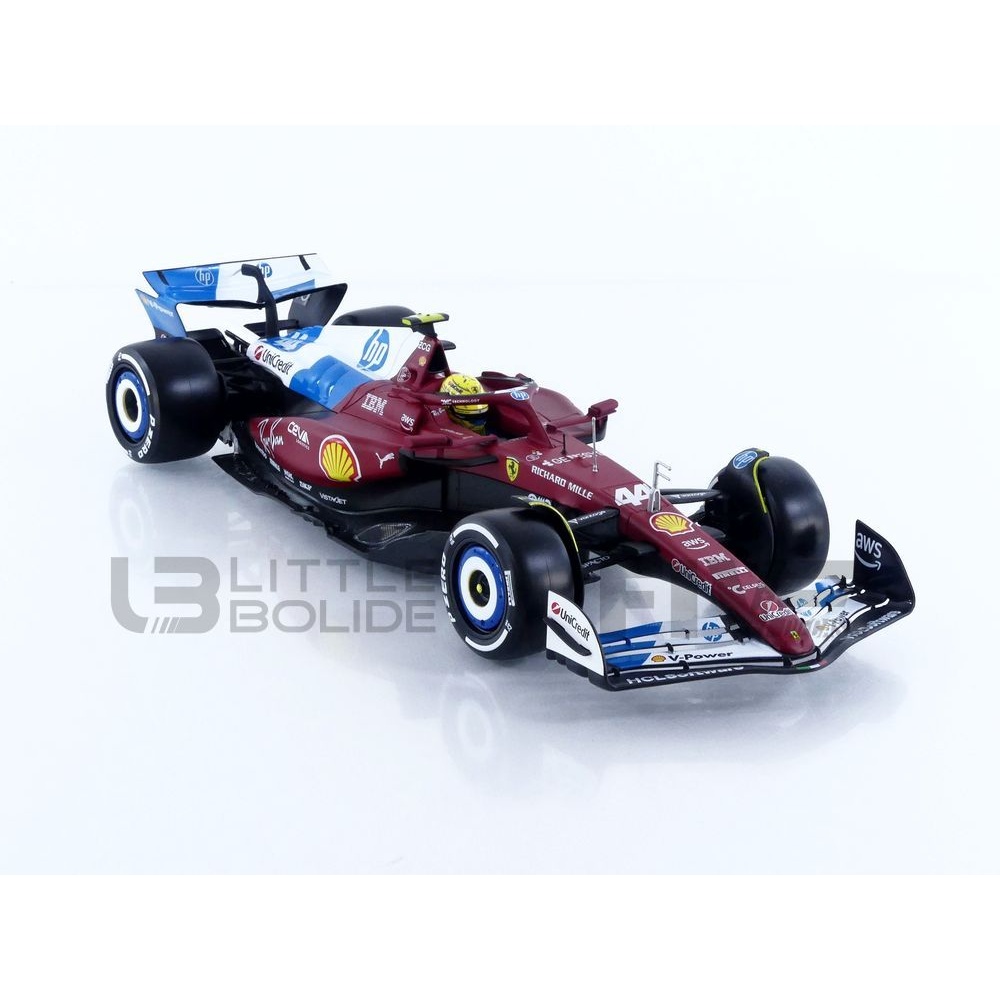 16816-H44-Miami – BBURAGO 1/18 - FERRARI SF-25 - Miami GP 2025 (L ...